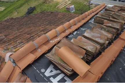 Tuile de rive : prix, pose,